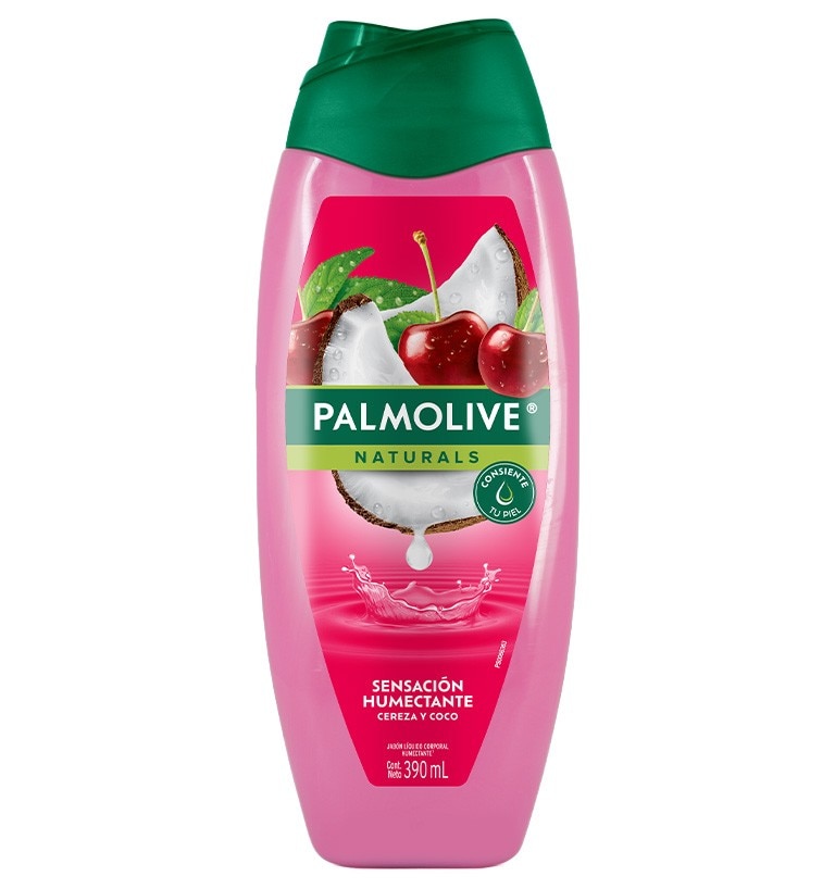 Jabón Líquido Palmolive Cereza y Coco | Sensación Humectante