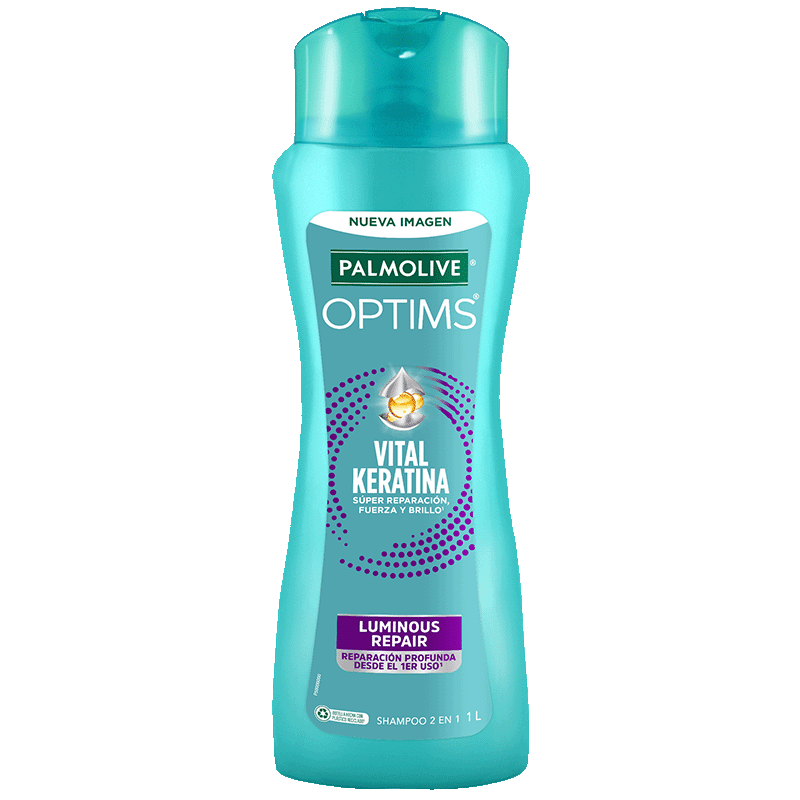 Shampoo 2 en 1 Luminous Repair Palmolive Optims