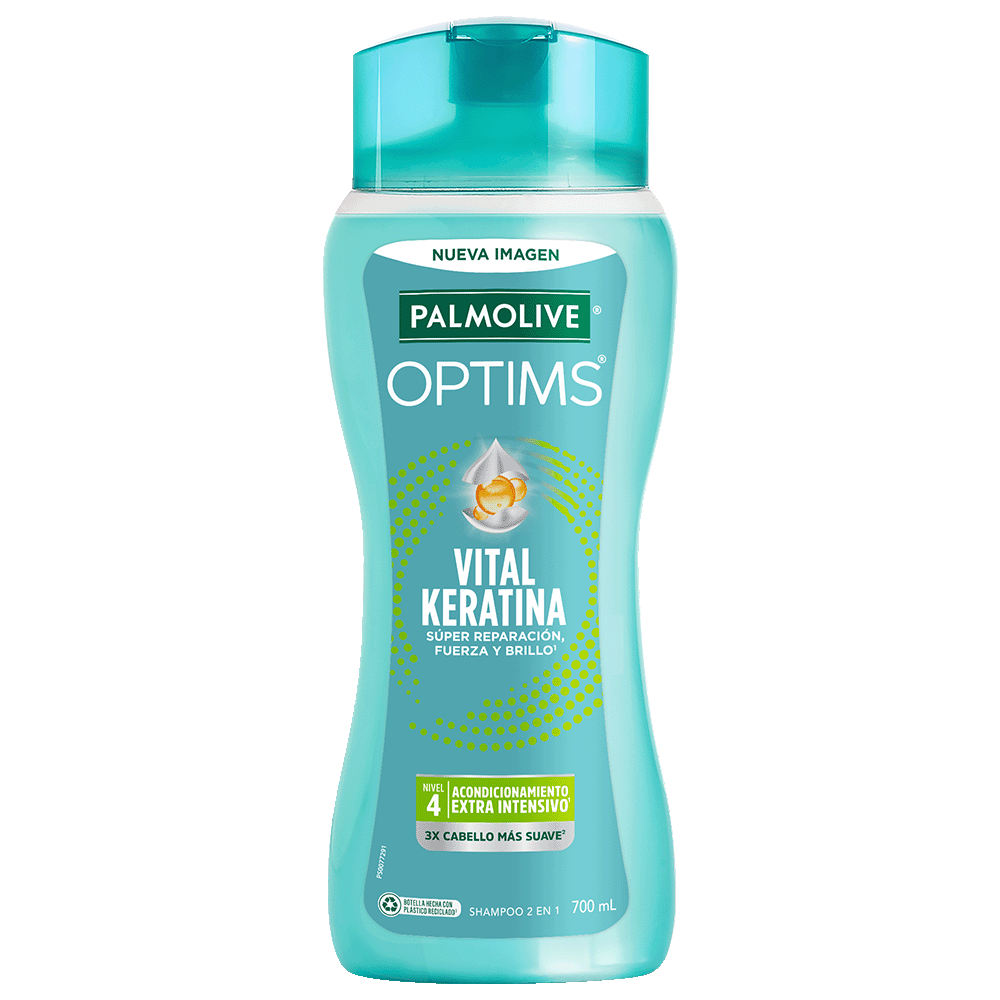 Shampoo 2 en 1 Acondicionamiento Intensivo Palmolive Optims