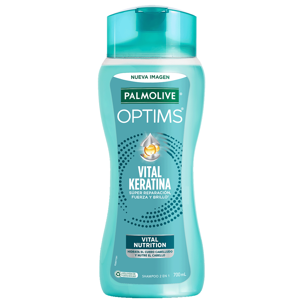 Shampoo 2 en 1 Vital Nutrition Palmolive Optims
